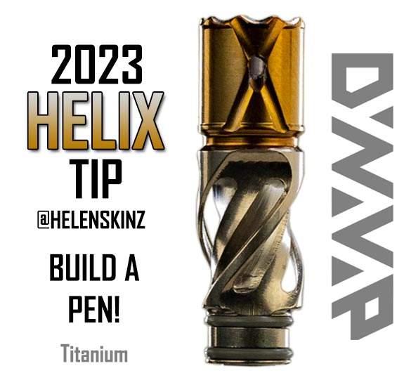HELIX Titanium Tip by DynaVap NZ - HYBRID Vaping - Build a Pen!