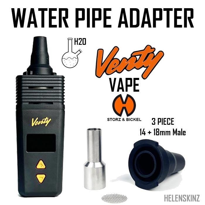 S&B Venty Vaporizer Silicon Universal Water Adapter NZ