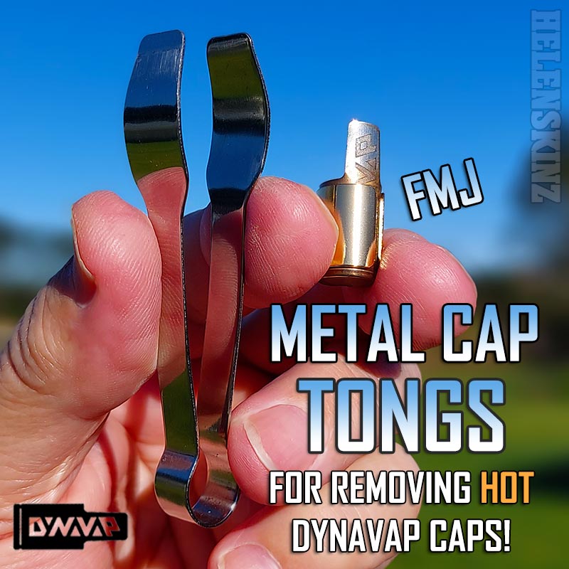 Metal CAP TONGS for Hot DynaVap Captive & Armored Caps NZ