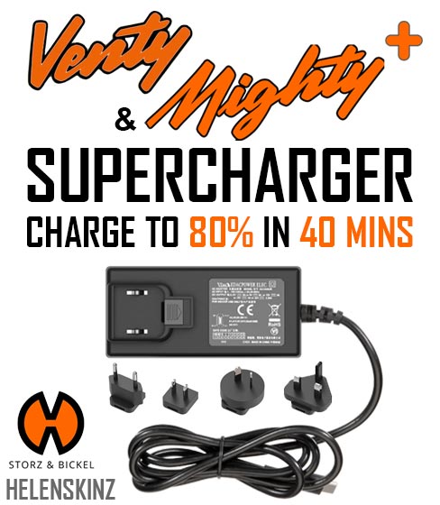 Supercharger for Mighty+ & Venty Vapes USB-C for fast charging NZ