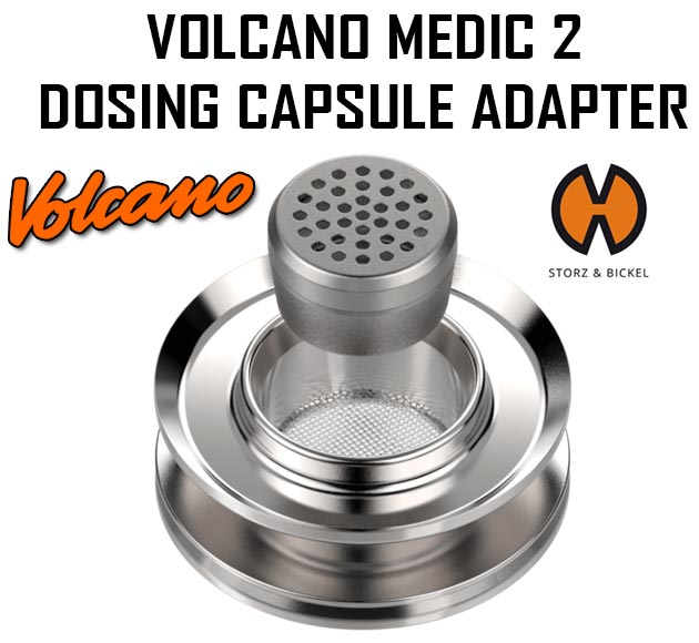 Dosing Capsule Adaptor Volcano Medic 2 Vaporizer | Storz & Bickel NZ