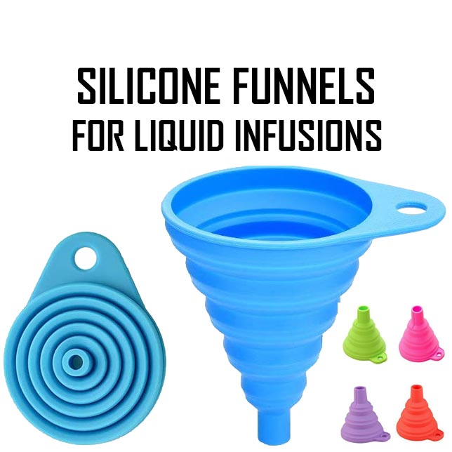 Quality Food Grade Silicone Foldable Funnels for Herbal Infusions NZ